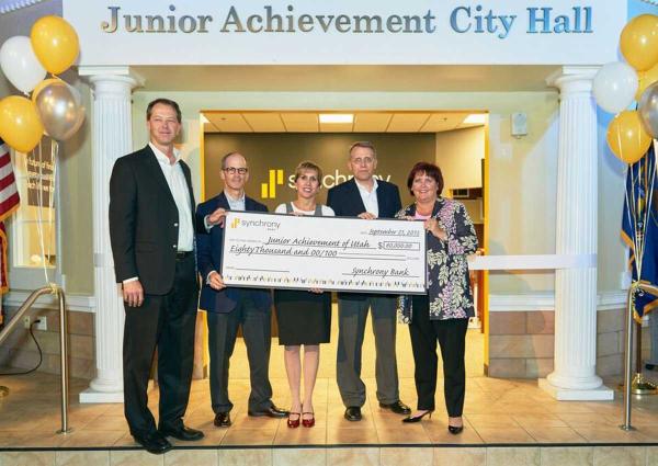 JA City’s “City Hall” Gets New Look with Support from Synchrony Financial