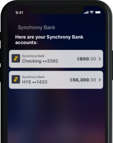 The Synchrony Bank Mobile App | Synchrony Bank